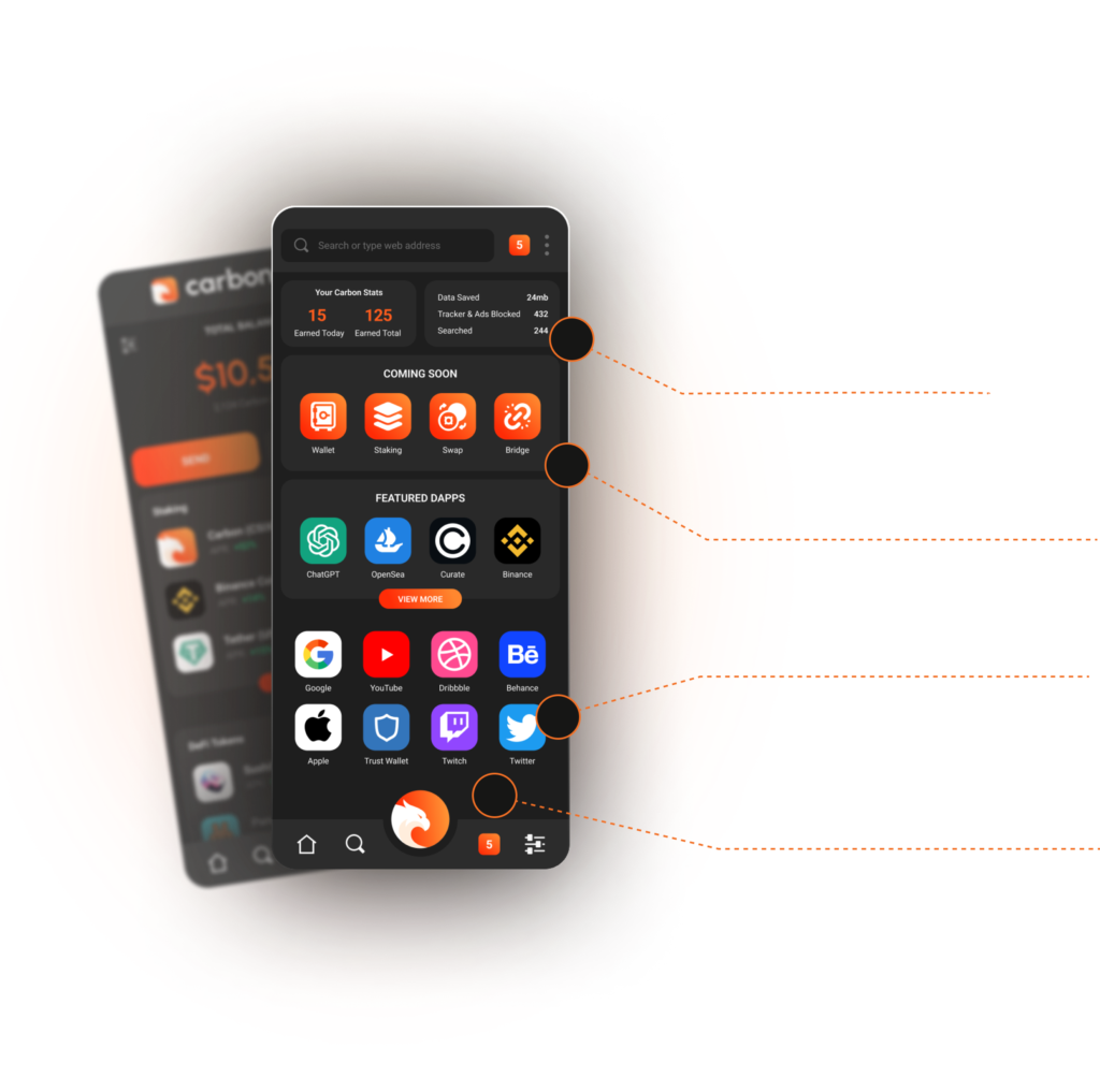 Carbon Mobile Browser – A Very Fast Web 3.0 Browser